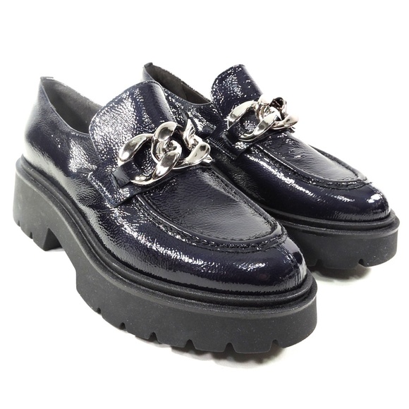 Soffice Sogno | Shoes | Soffice Sogno Womens Navy Blue Patent Leather ...